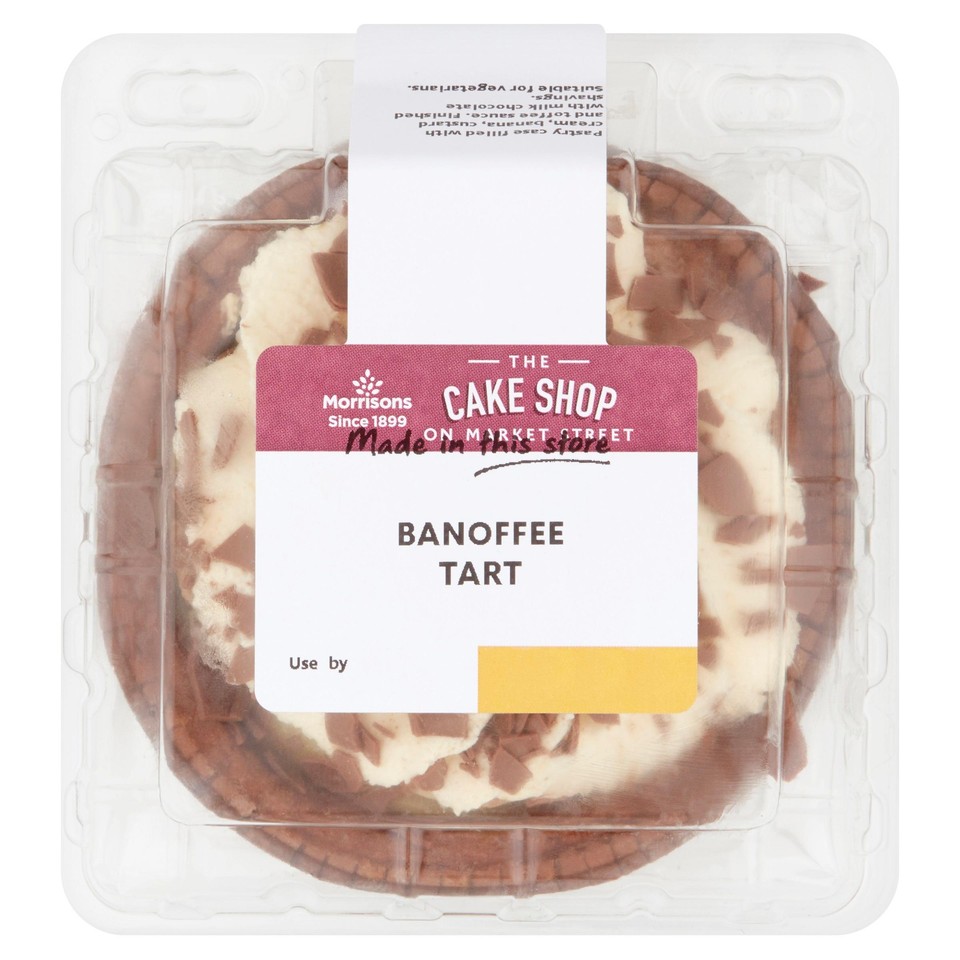 Market Street Banoffee Tart - Morrisons Online Groceries & Offers