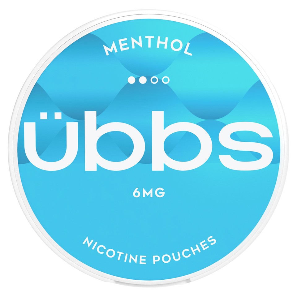 Ubbs Menthol Nicotine Pouches 6mg - Morrisons Online Groceries & Offers