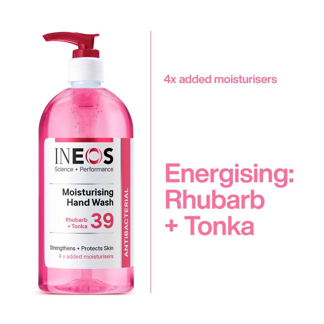 Ineos Moisturising Hand Wash Rhubarb & Tonka - Morrisons Online ...