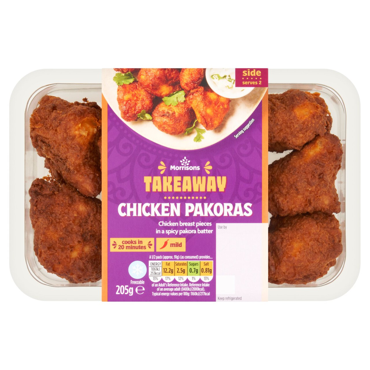 Morrisons Chicken Pakoras - Morrisons Online Groceries & Offers