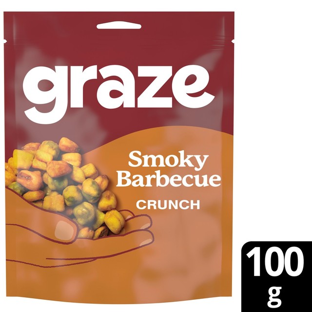 Graze Smoky BBQ Crunch Mix Sharing Bag Snack 100g - Morrisons Online ...