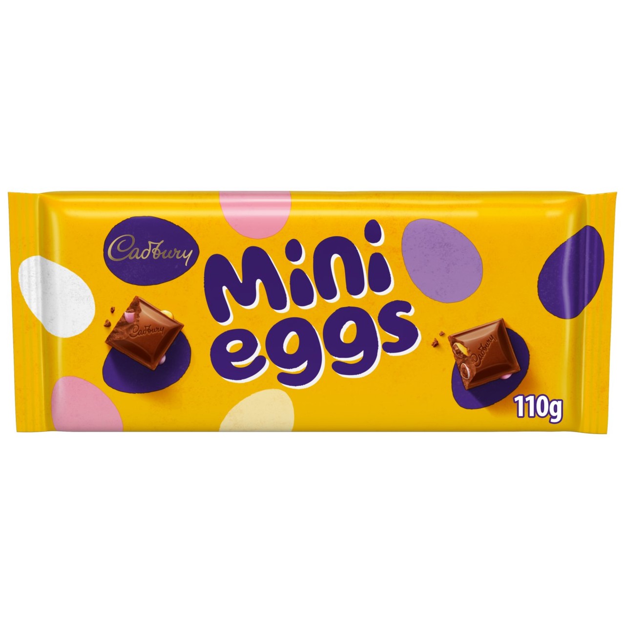 Cadbury Mini Eggs Milk Chocolate Bar 110g - Morrisons Online Groceries ...