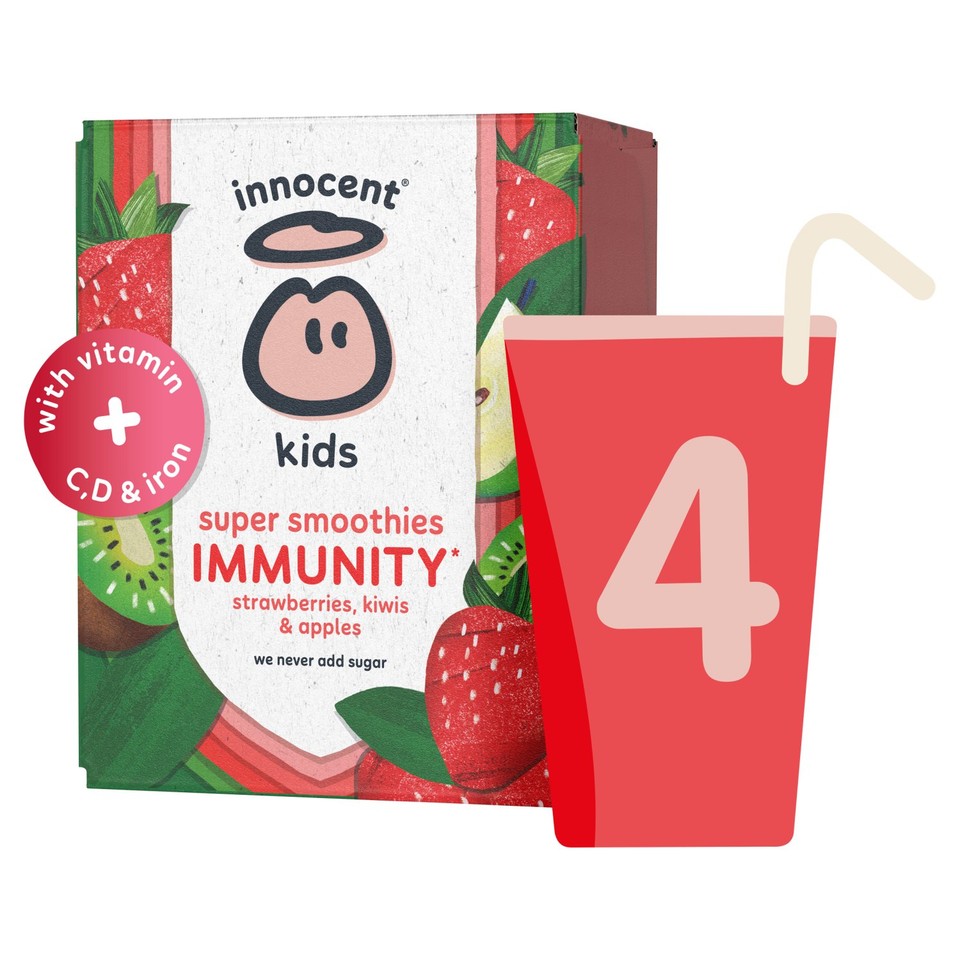 Innocent Kids Super Smoothie Strawberry Burst - Morrisons Online ...