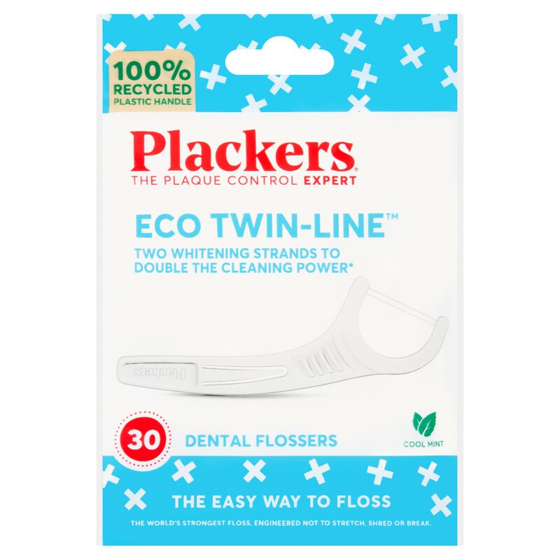 Plackers Eco Twin Line Flossers - Morrisons Online Groceries & Offers