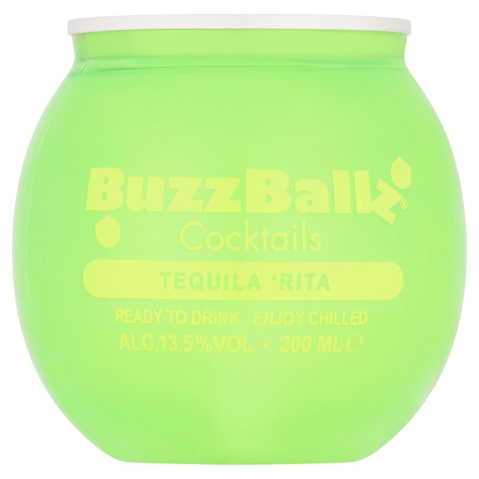 Buzzballz Cocktails Tequila 'Rita 200ml - Morrisons Online Groceries ...