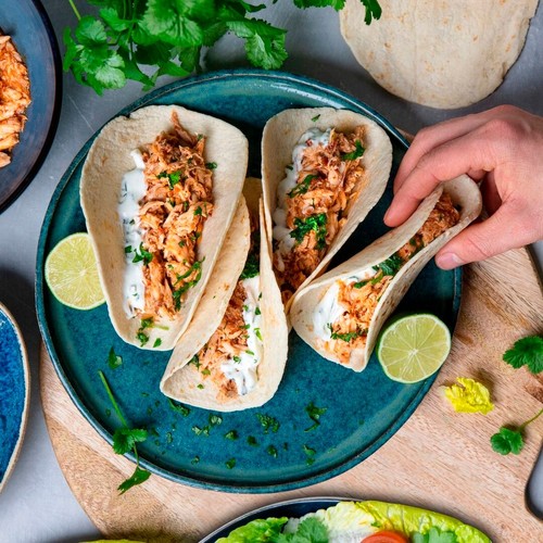 Capsicana Mexican Mini Tortillas Wheat Flour Wraps 8 pack - Morrisons ...