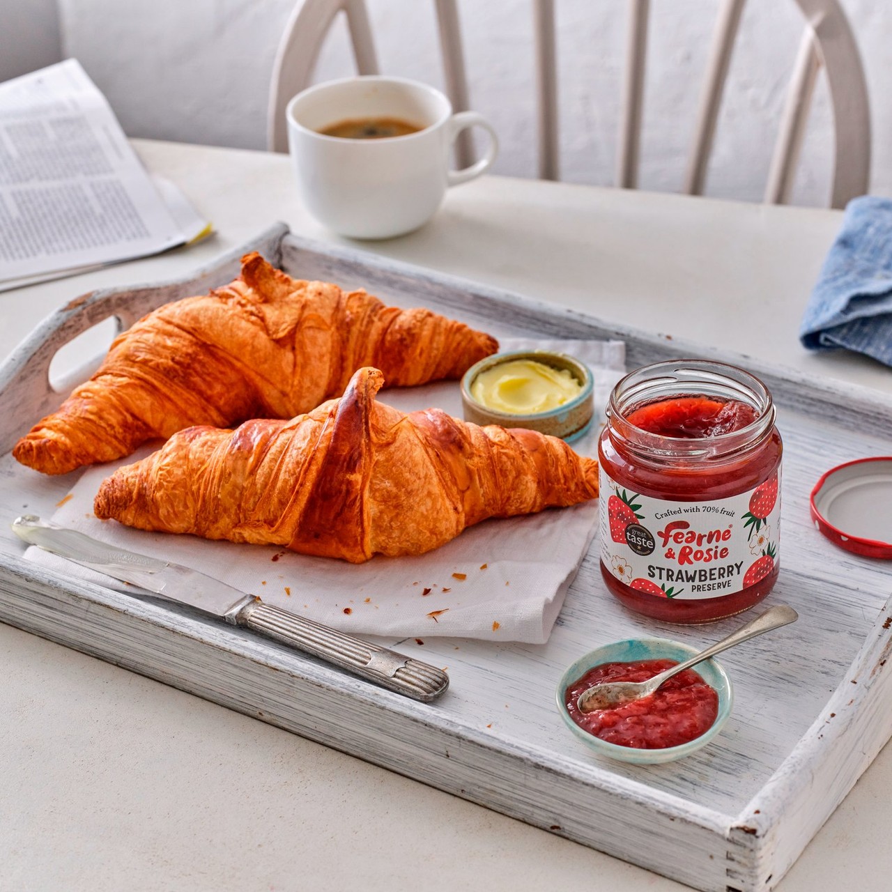 Fearne & Rosie Reduced Sugar Strawberry Jam - Morrisons Online ...