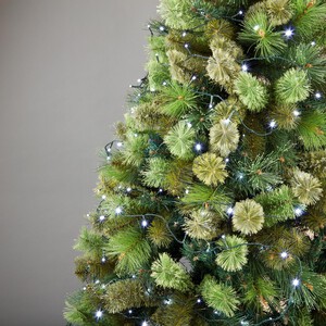 Morrisons 100 Led Mains Operated Lights White Green Cable - Morrisons ...