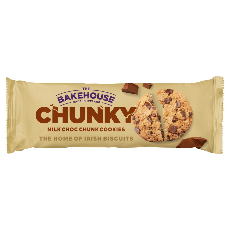 The Bakehouse Milk Choc Chunk Cookies - Morrisons Online Groceries & Offers