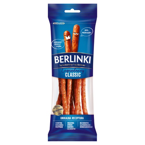 Berlinki Kabanos Classic 85g - Morrisons Online Groceries & Offers