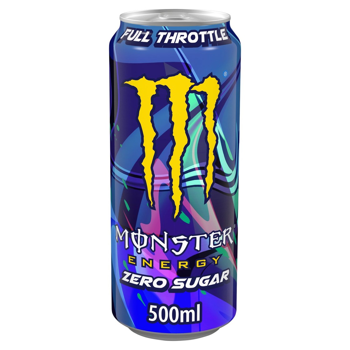 Monster Energy Drink Full Throttle Zero Sugar 500ml - Morrisons Online ...