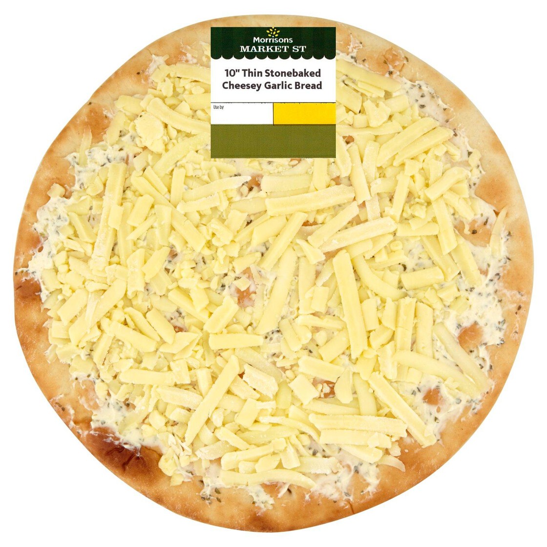 Market Street 10" Thin Stonebaked Cheesy Garlic Bread - Morrisons ...