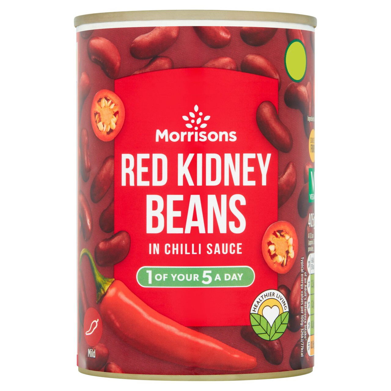 Morrisons Red Kidney Beans in Chilli Sauce (405g) - Morrisons Online Groceries & Offers