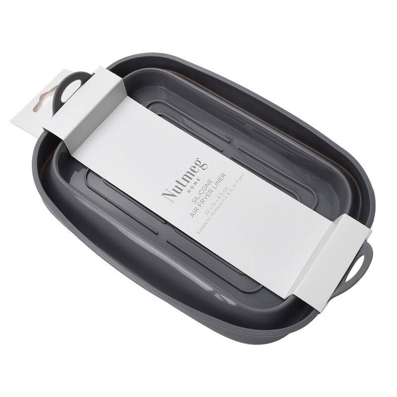 Nutmeg Home Rectangular Silicone Air Fryer Liner - Morrisons Online ...