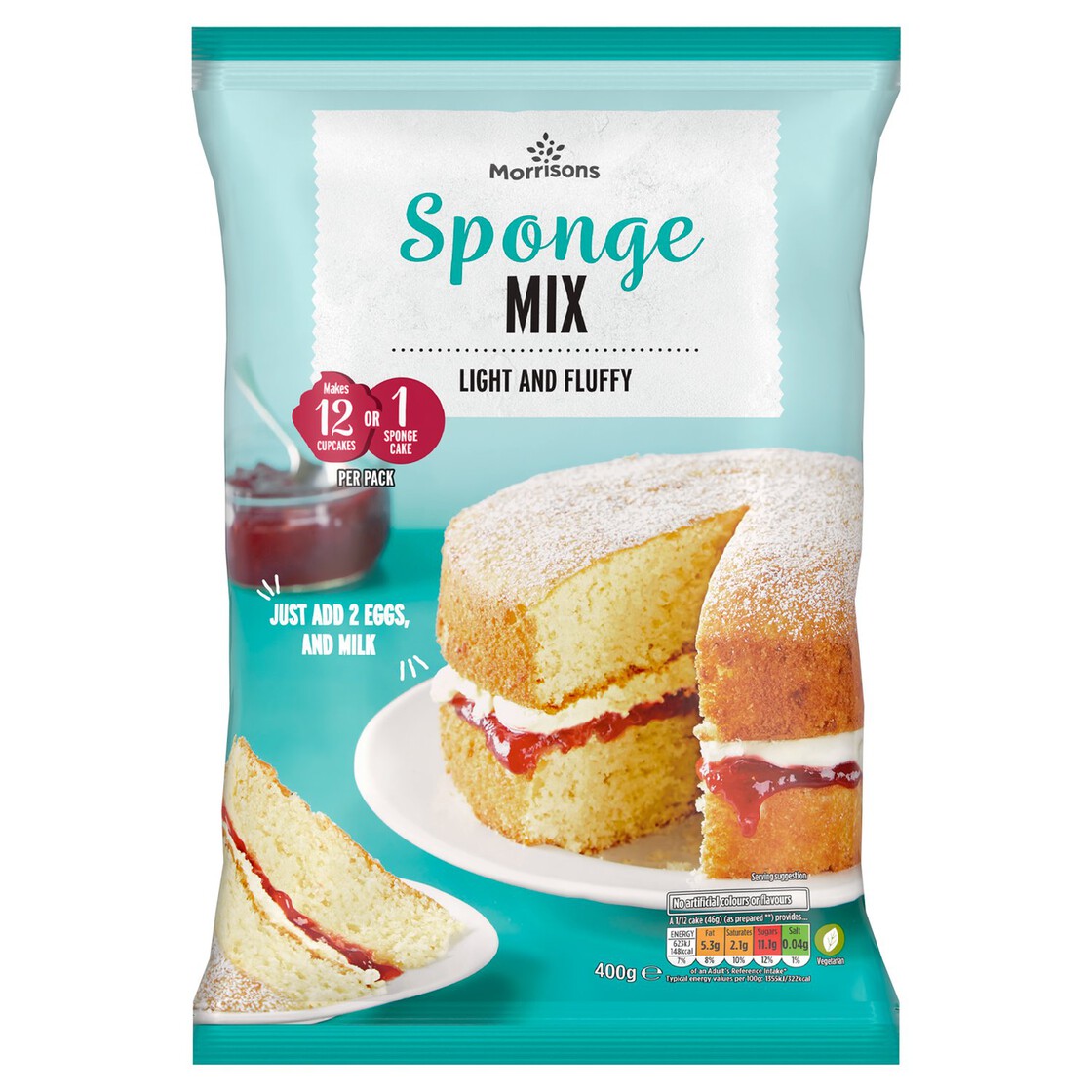 Morrisons Plain Sponge Mix - Morrisons Online Groceries & Offers
