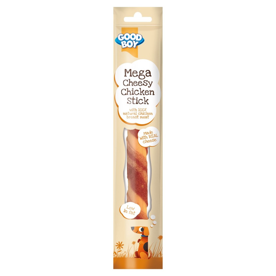 Good Boy Mega Cheesy Chicken Stick 110g - Morrisons Online Groceries ...