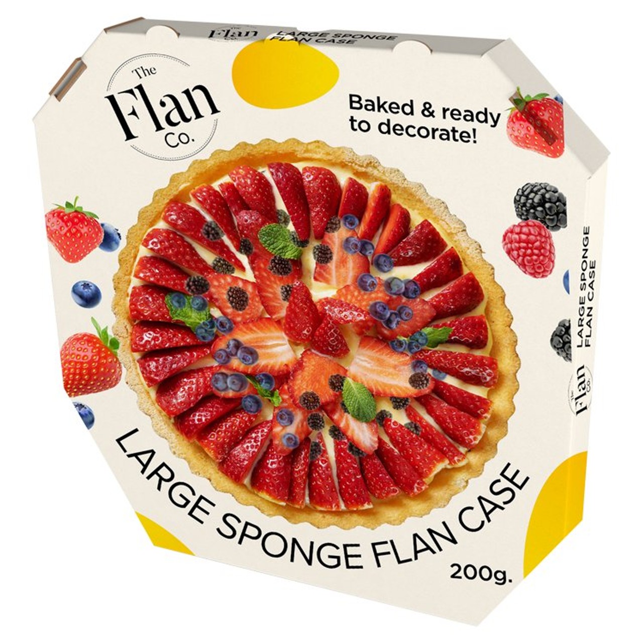 The Flan Company Large Sponge Flan Case - Morrisons Online Groceries ...