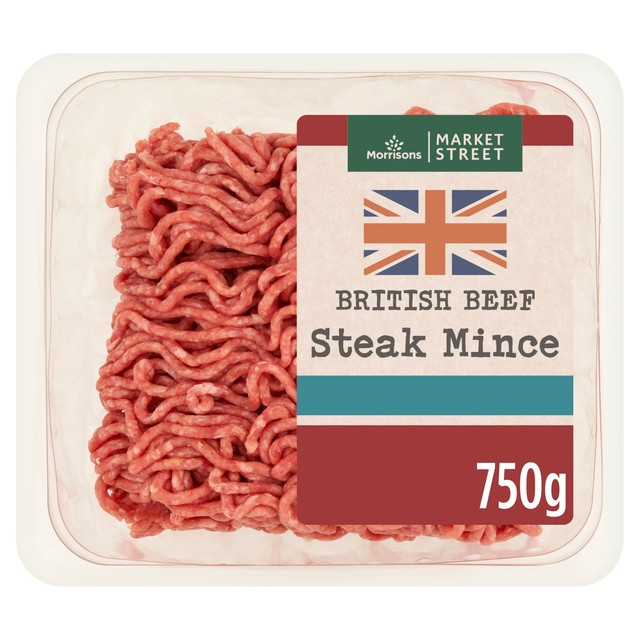 Morrisons British Beef Lean Steak Mince 5% Fat 750g - Morrisons Online ...