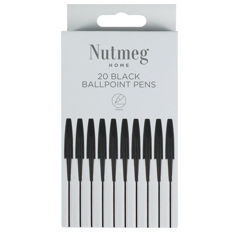 Morrisons Black Ballpoint Pens - Morrisons Online Groceries & Offers