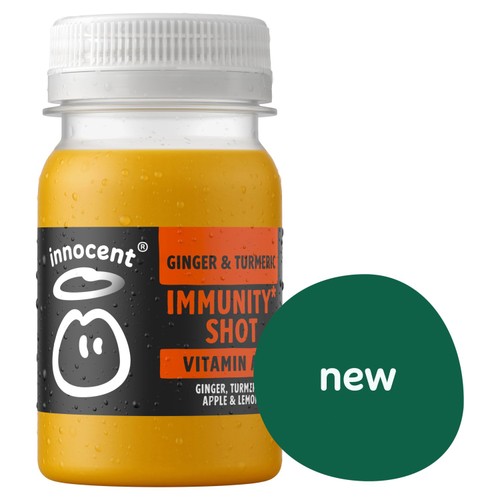 Innocent Immunity, Ginger, Turmeric, Apple & Lemon Shot 80ml ...