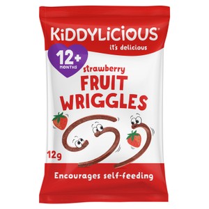 Kiddylicious Strawberry Wriggles Baby Snacks - Morrisons Online ...