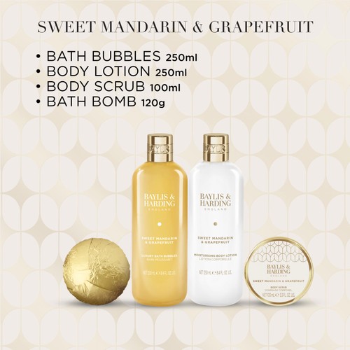 Baylis & Harding Sweet Mandarin & Grapefruit Indulgent Bathing Gift Set - Morrisons Online ...