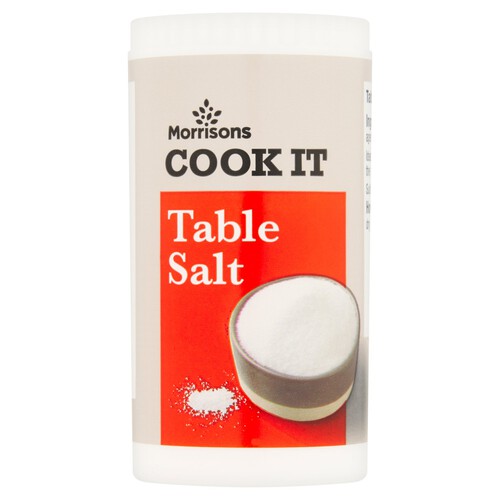 Morrisons Table Salt - Morrisons Online Groceries & Offers