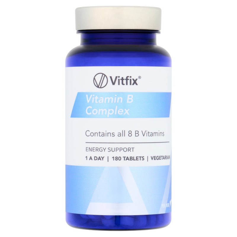 Vitfix Vitamin B Complex Tablets 180S - Morrisons Online Groceries & Offers