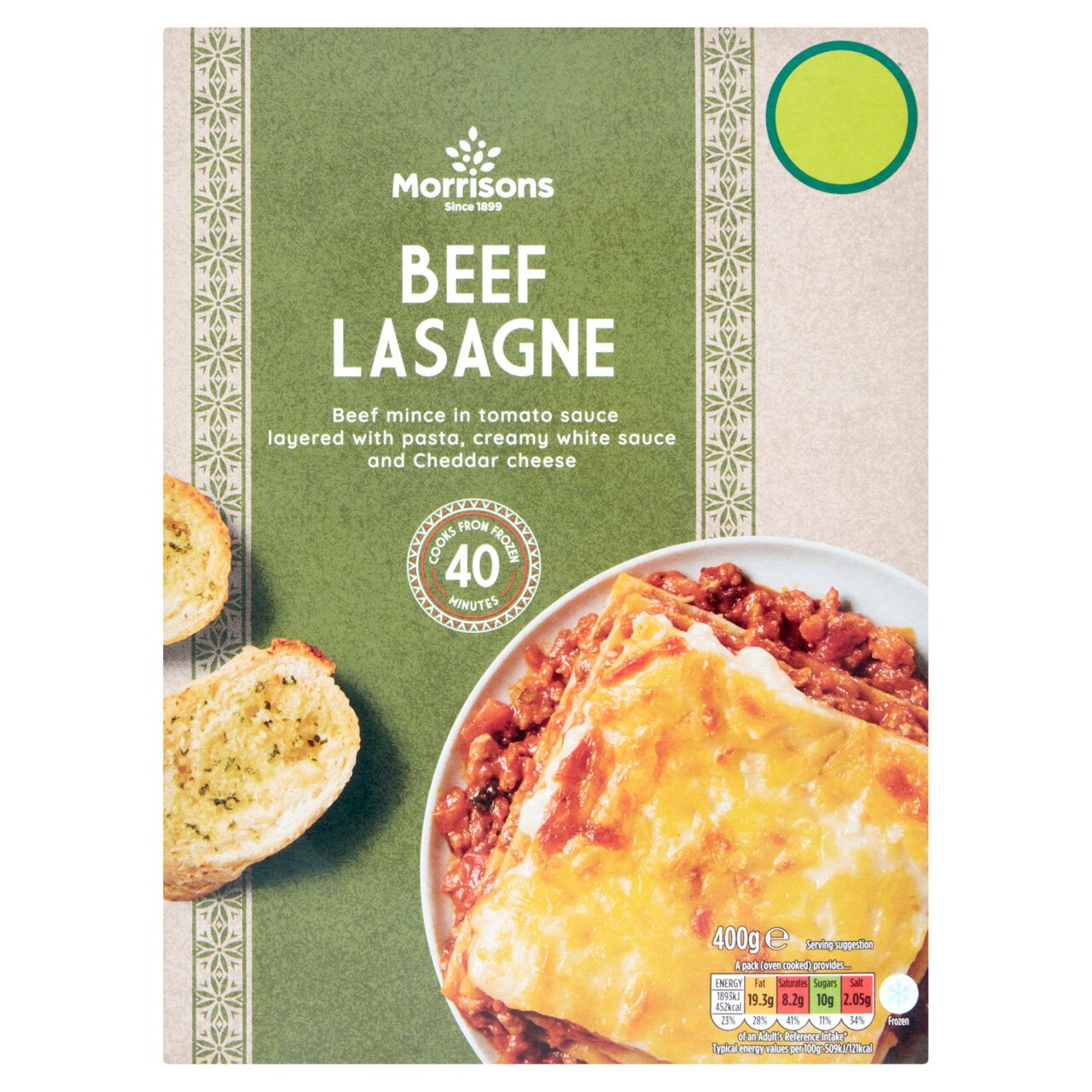 Morrisons Beef Lasagne - Morrisons Online Groceries & Offers