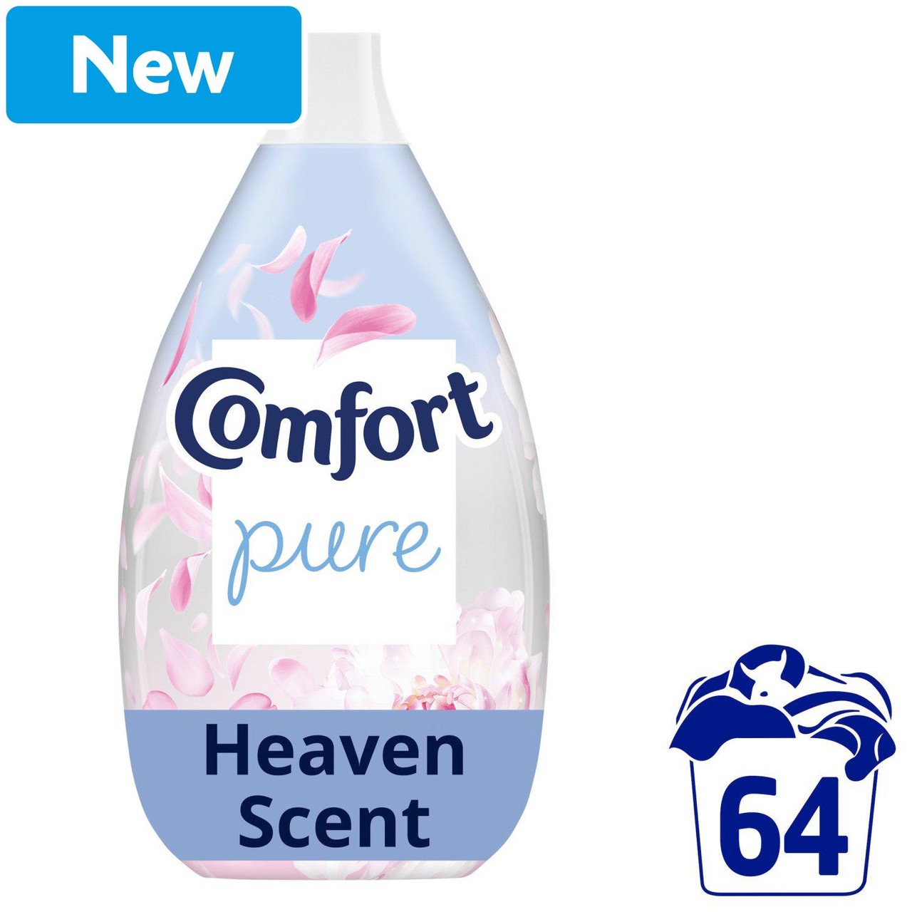 Comfort Fabric Conditioner Pure Heaven Scent 64 Washes - Morrisons ...