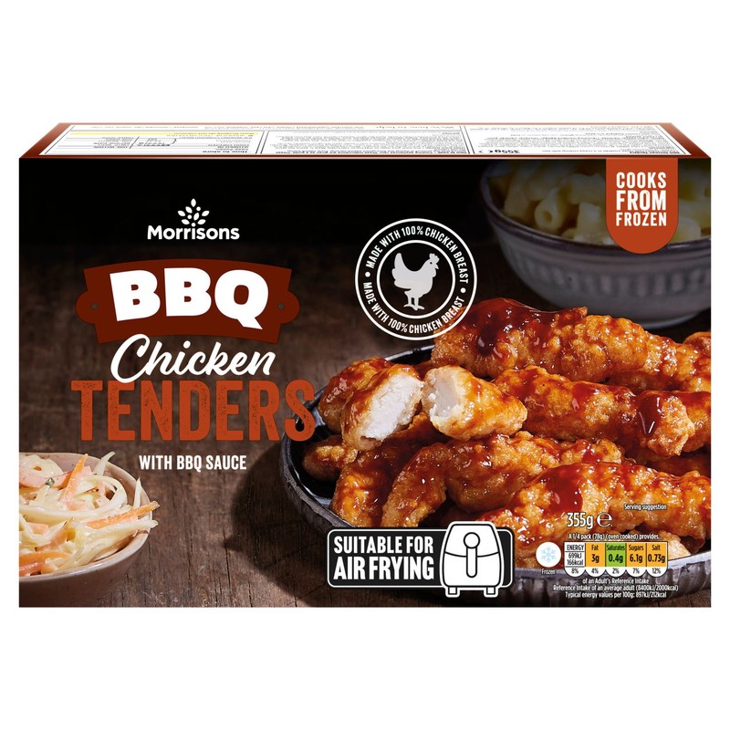 Morrisons BBQ Sauce Chicken Tenders - Morrisons Online Groceries & Offers