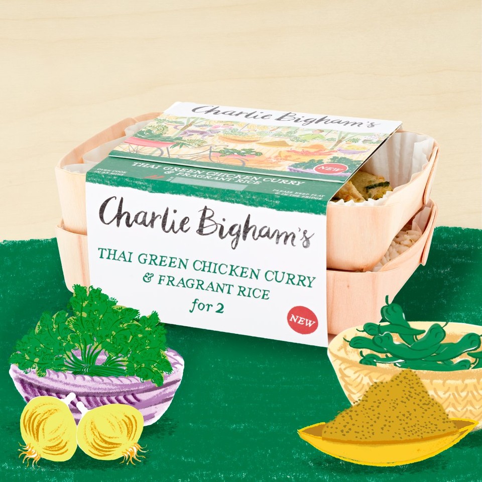 Charlie Bigham's Thai Green Chicken Curry with Rice - Morrisons Online ...