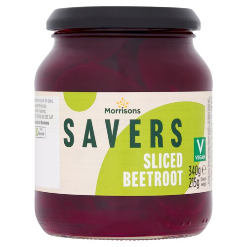 Morrisons Savers Sliced Beetroot (340g) - Morrisons Online Groceries ...
