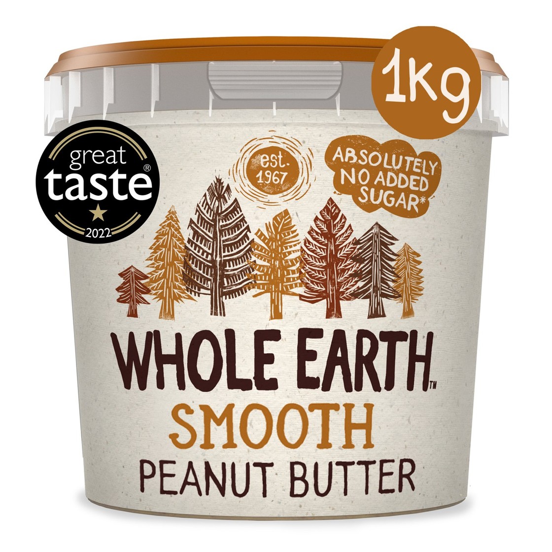 Whole Earth Smooth Peanut Butter - Morrisons Online Groceries & Offers