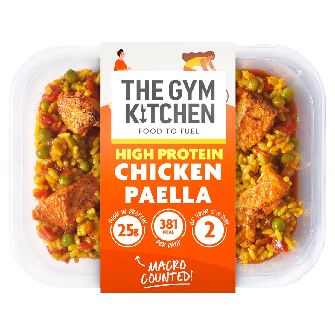 The Gym Kitchen Chicken Paella 400g - Morrisons Online Groceries & Offers