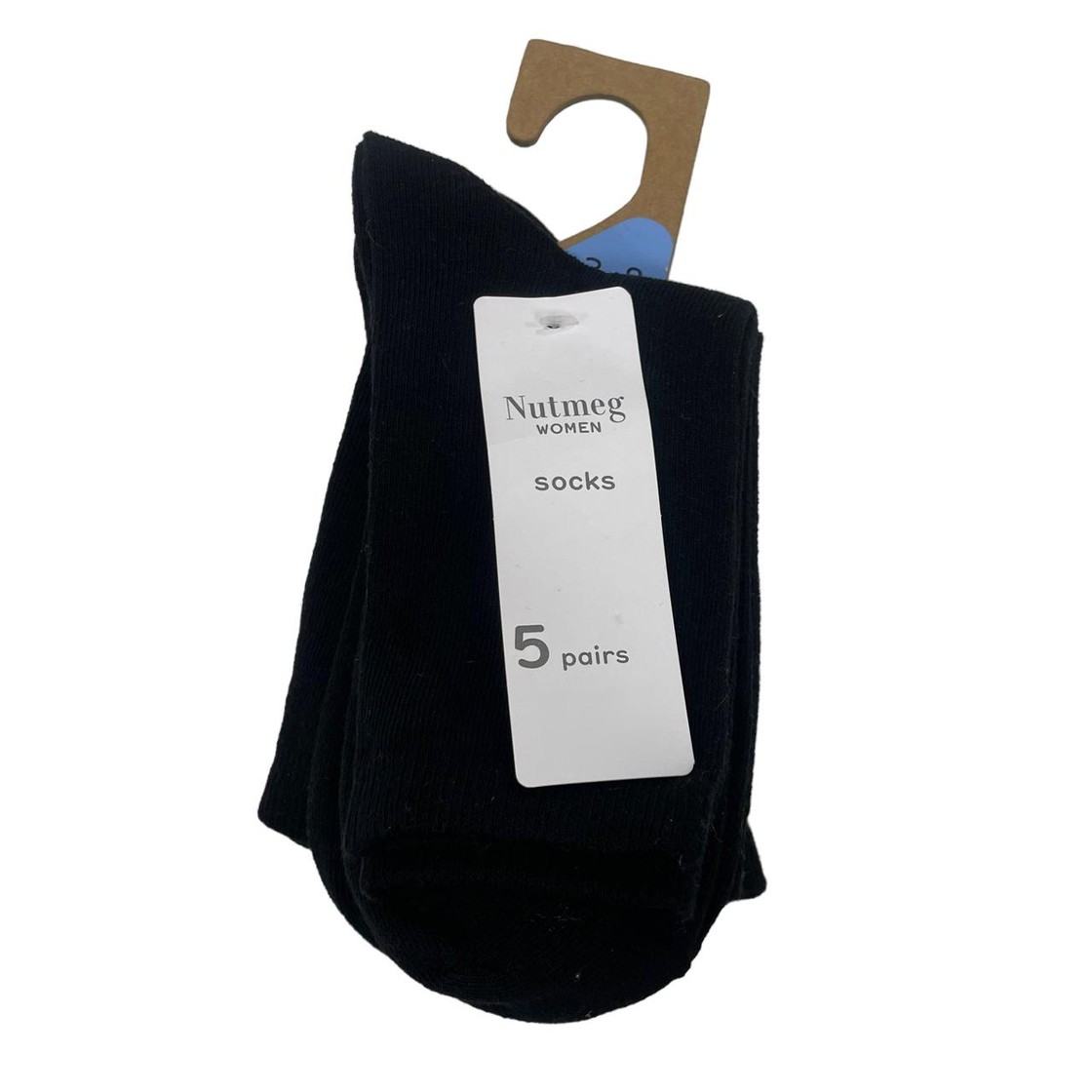 Nutmeg 3-8 Ladies Black Socks - Morrisons Online Groceries & Offers