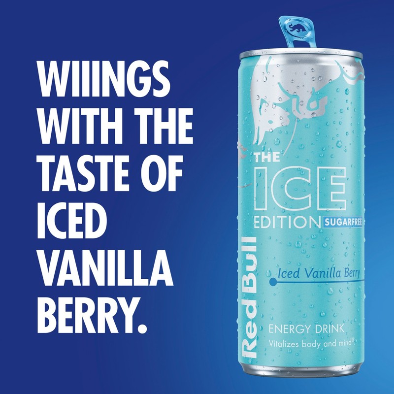 Red Bull The Ice Edition Sugarfree Iced Vanilla Berry Energy Drink ...