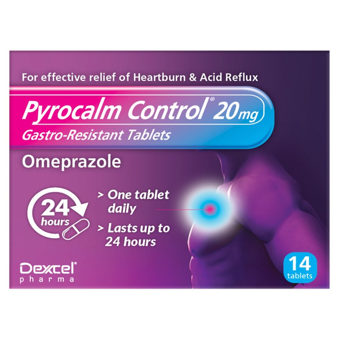 Pyrocalm Control 20mg Gastro-Resistant Tablets Omeprazole - Morrisons ...