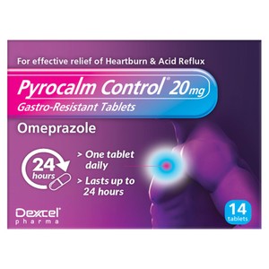Pyrocalm Control 20mg Gastro-Resistant Tablets Omeprazole - Morrisons ...