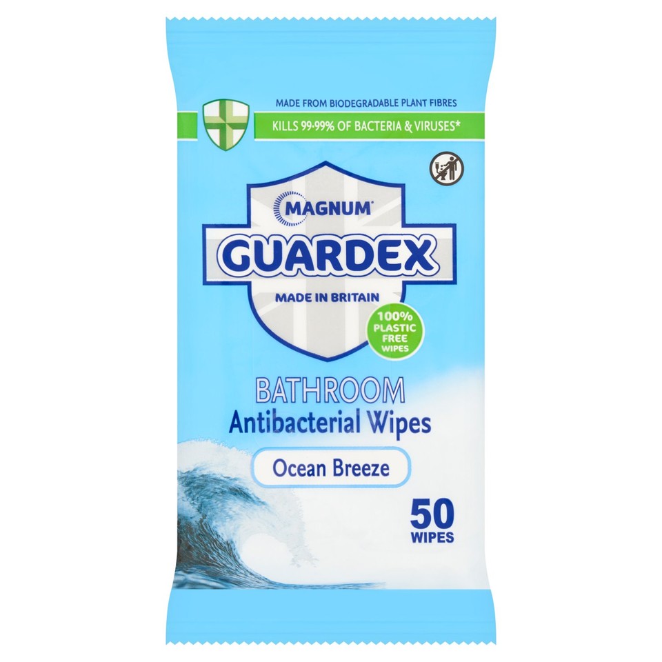 Magnum Guardex Bathroom Wipes - Morrisons Online Groceries & Offers
