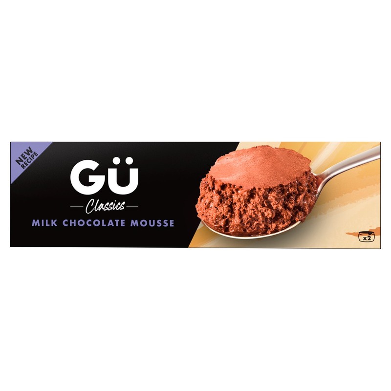 Gu Milk Chocolate Mousse - Morrisons Online Groceries & Offers