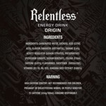 Relentless Origin Energy Drink - Morrisons Online Groceries & Offers