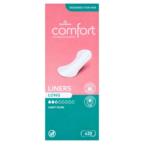 Morrisons Incontinence Comfort Liners Long - Morrisons Online Groceries & Offers
