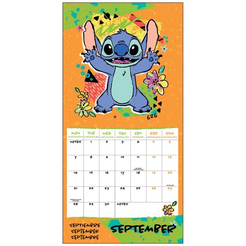 Disney Stitch Wall Calendar 2026 - Morrisons Online Groceries & Offers