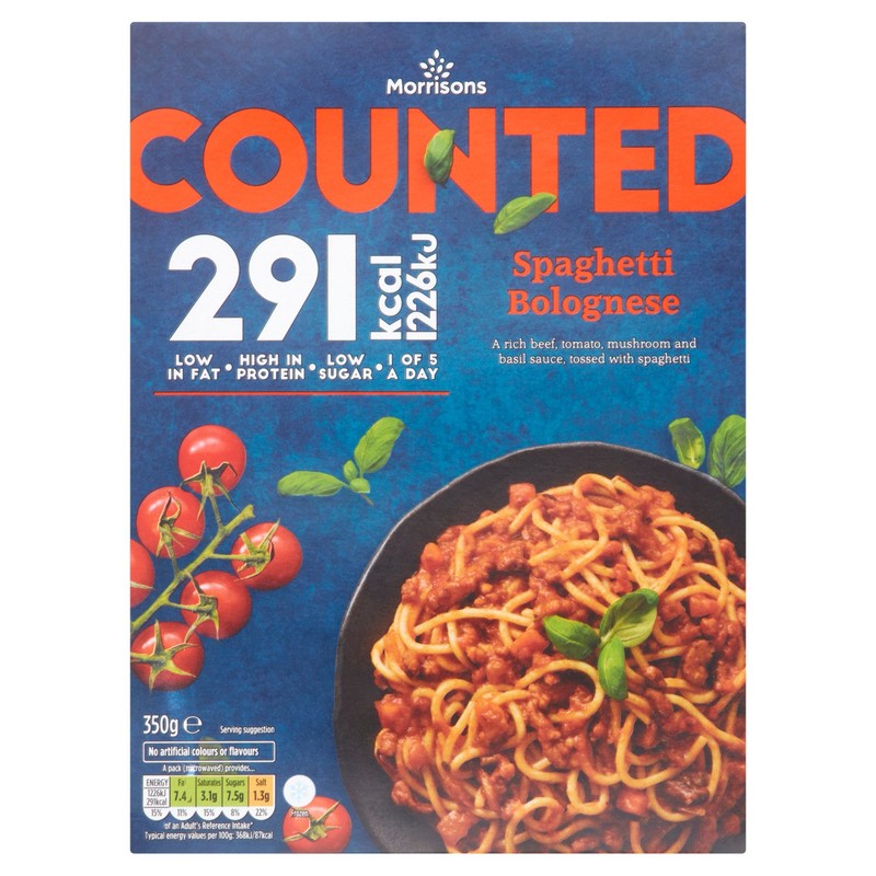 Morrisons Counted Spaghetti Bolognese - Morrisons Online Groceries & Offers