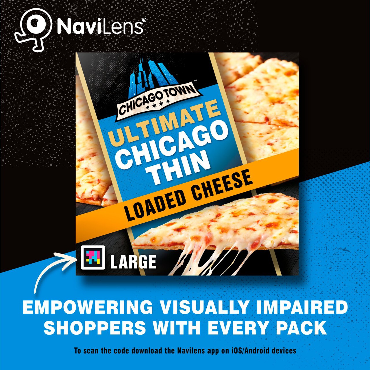 Chicago Town Ultimate Chicago Thin Loaded Cheese Pizza - Morrisons ...