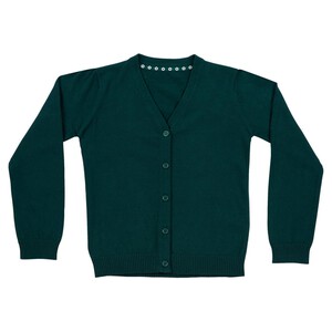 Nutmeg Girls Green Knit Cardigan 3-4 Years - Morrisons Online Groceries ...