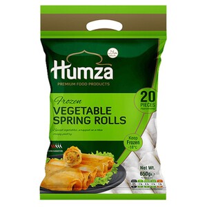 Humza 20 Piece Frozen Vegetable Spring Rolls 650g - Morrisons Online ...