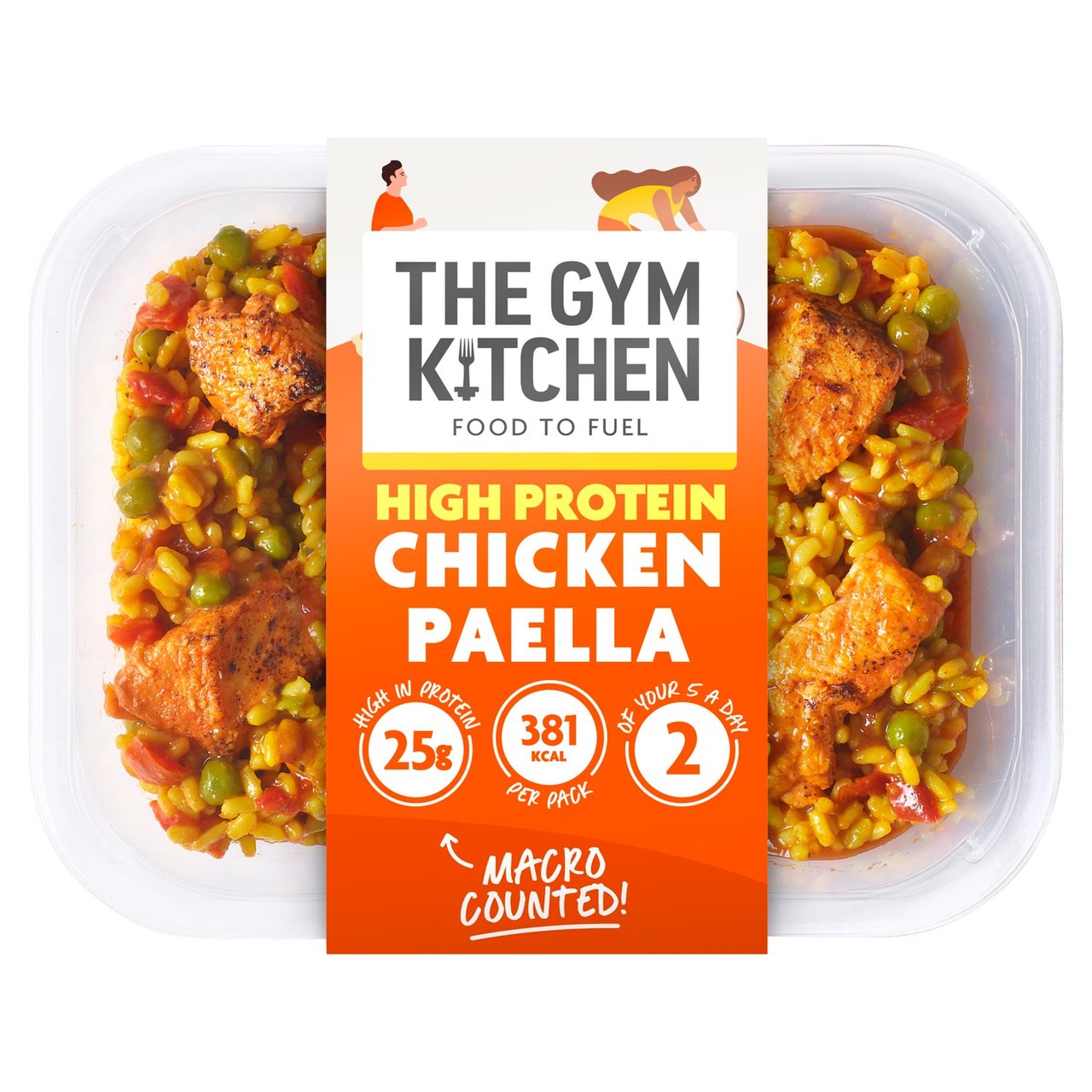 The Gym Kitchen Chicken Paella 400g - Morrisons Online Groceries & Offers