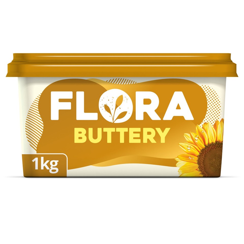 Flora Buttery Spread With Natural Ingredients - Morrisons Online ...